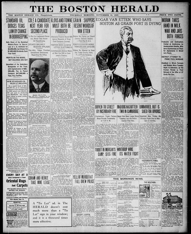 The Boston Herald. September 19, 1907 - Digital Commonwealth