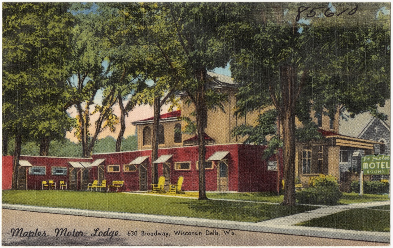 Maples Motor Lodge, 630 Broadway, Wisconsin Dells, Wis. - Digital ...
