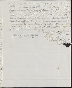 Ira Fish to George Coffin, 26 January 1839 - Digital Commonwealth