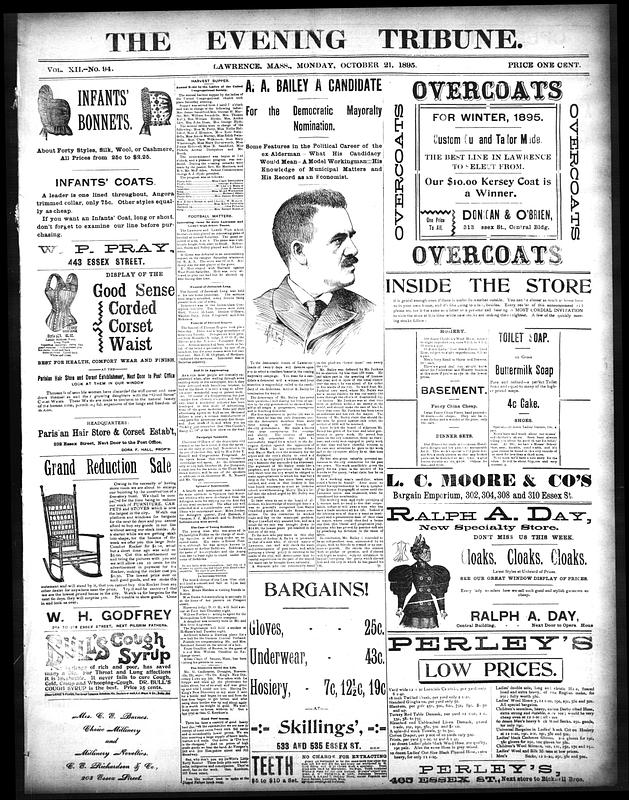 The Evening Tribune. October 21, 1895 - Digital Commonwealth