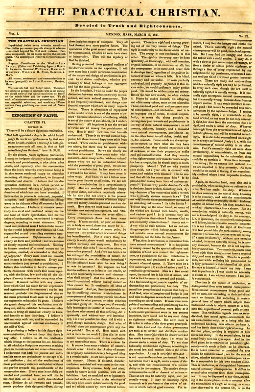 The Practical Christian 1840-1841 - Digital Commonwealth