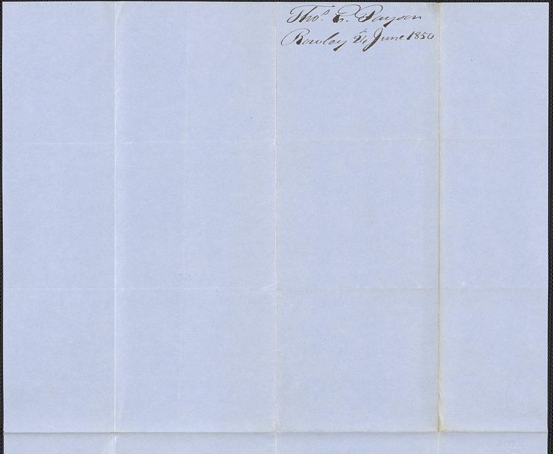 Thomas E. Payson to George Coffin, 24 June 1850 - Digital Commonwealth