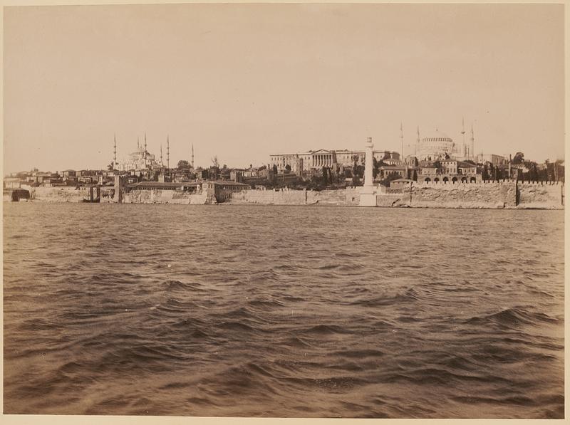 View of Constantinople from the water - Digital Commonwealth