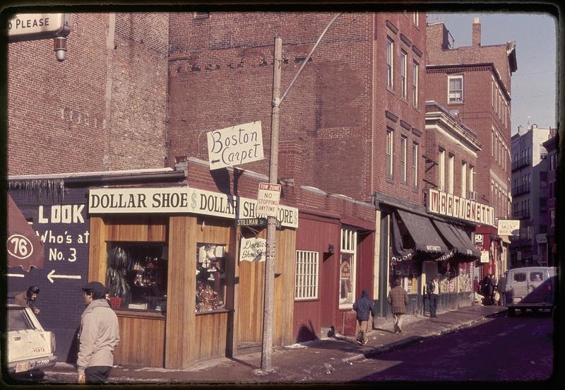 Salem Street at Stillman Street Boston North End - Digital Commonwealth