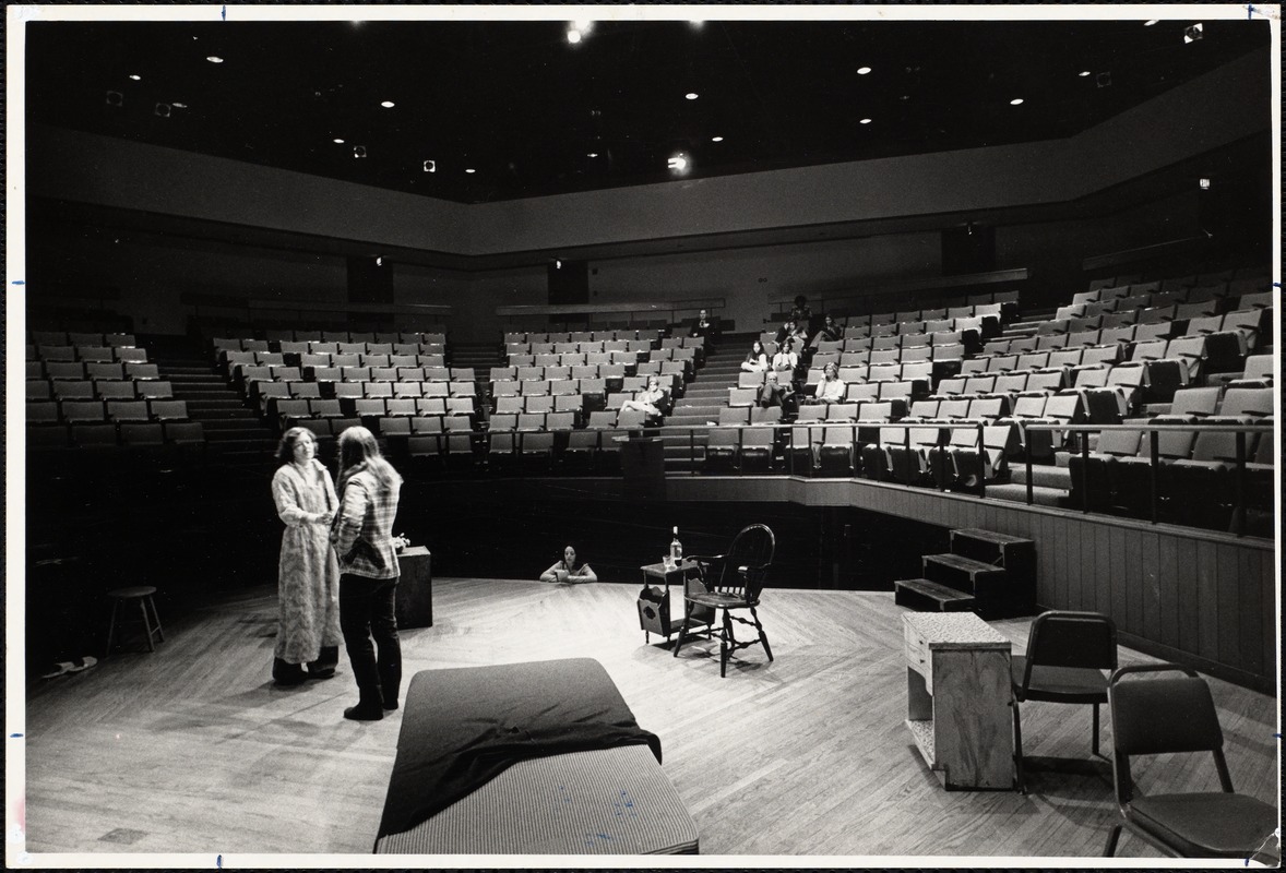 Ellsworth Hall, acting class - Digital Commonwealth