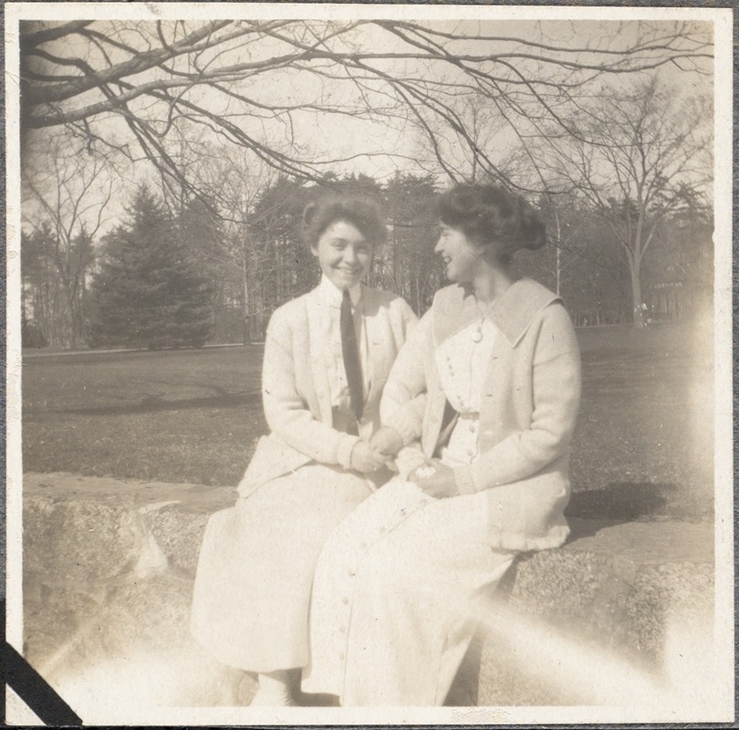 Lillian Davis (Dana Hall) '13, Gertrude Schull - Digital Commonwealth