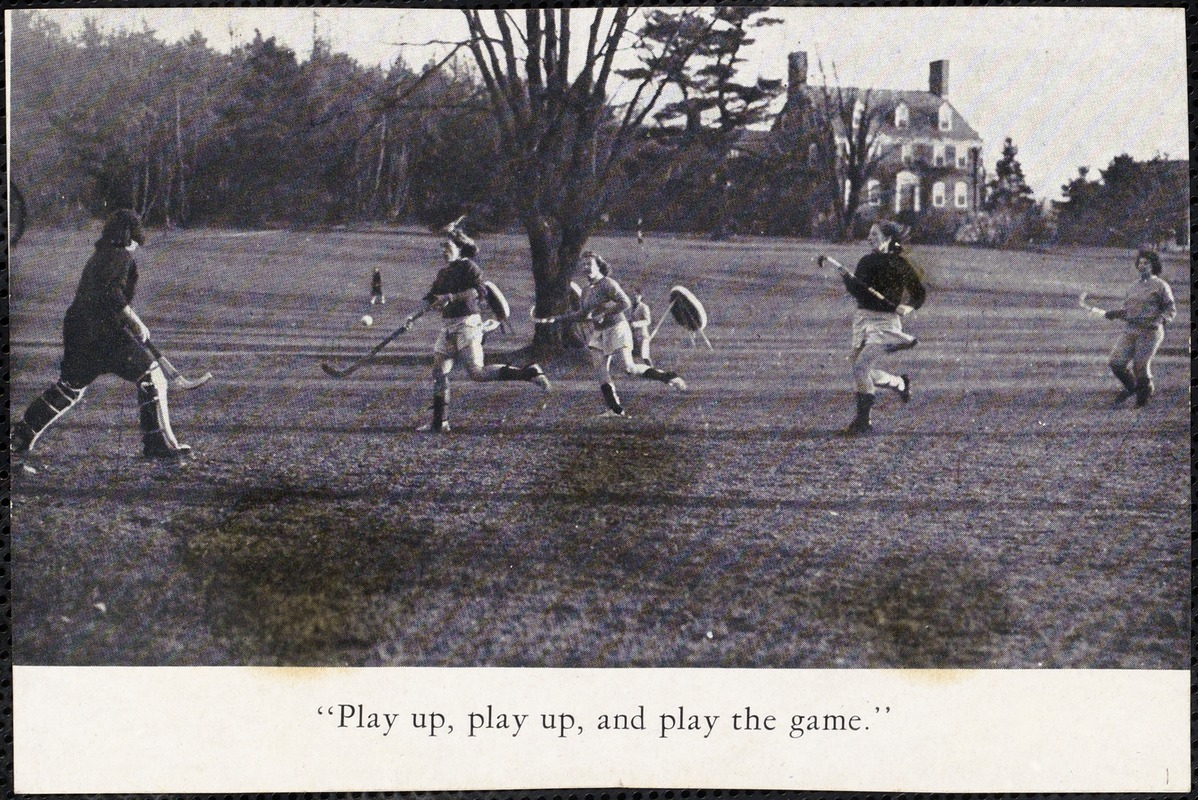 "Play up, play up, and play the game" - Digital Commonwealth