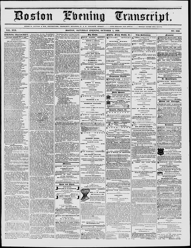 Boston Evening Transcript - Digital Commonwealth