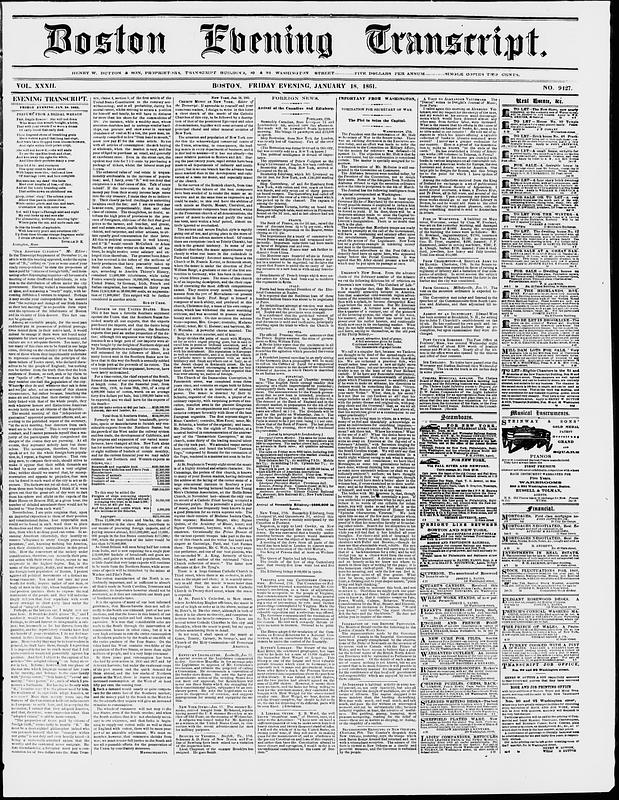 Boston Evening Transcript - Digital Commonwealth