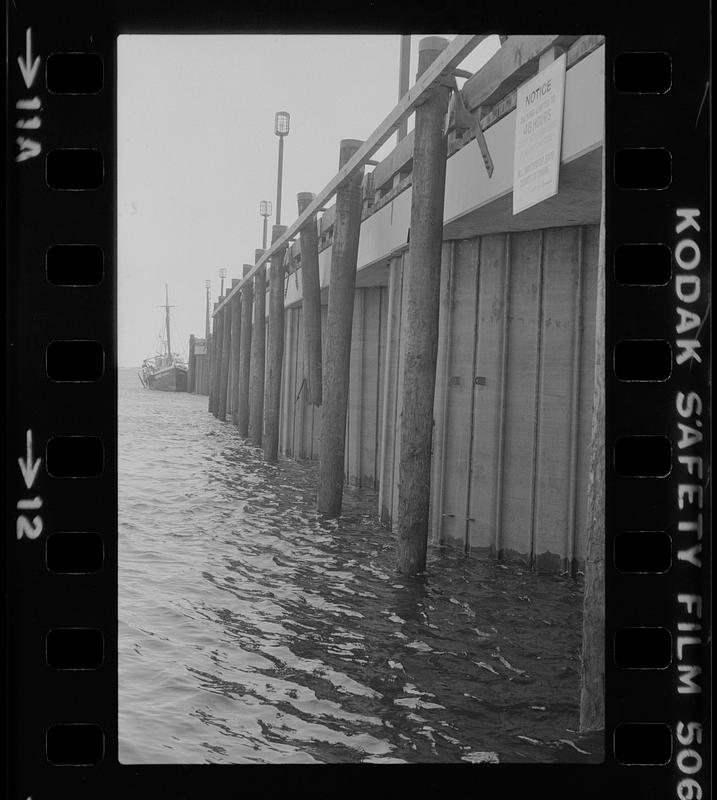 Waterfront pilings - Digital Commonwealth