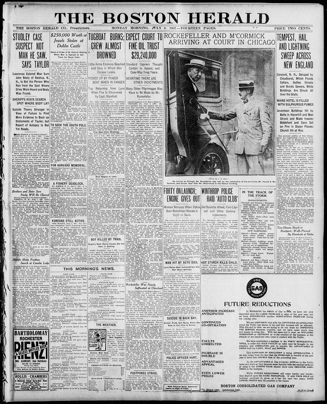 The Boston Herald. July 08, 1907 - Digital Commonwealth