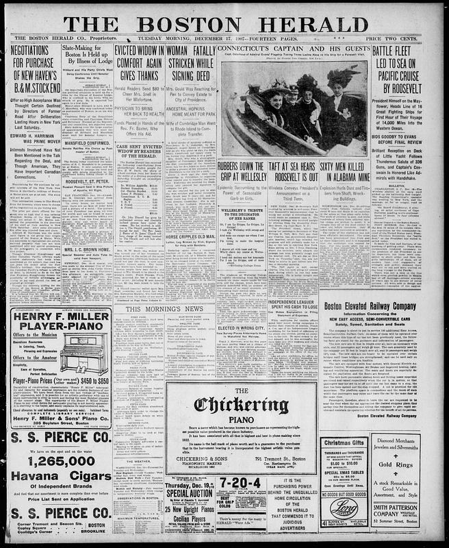 The Boston Herald. December 17, 1907 - Digital Commonwealth