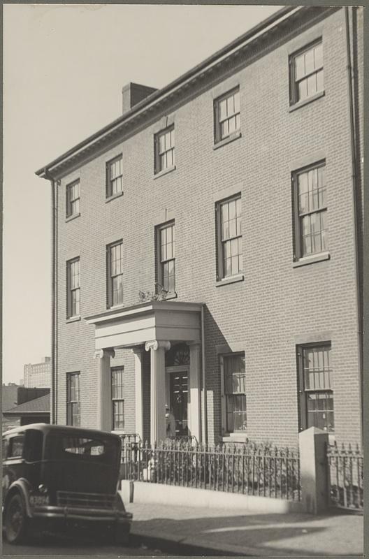 Boston, Edward Everett mansion, exterior - Digital Commonwealth
