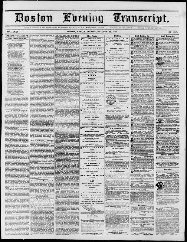 Boston Evening Transcript - Digital Commonwealth