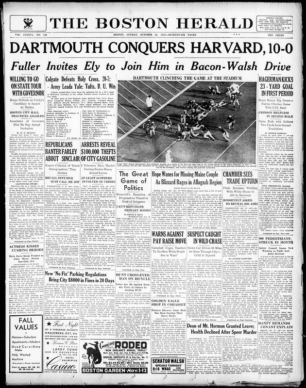 Boston Herald. October 28, 1934 - Digital Commonwealth