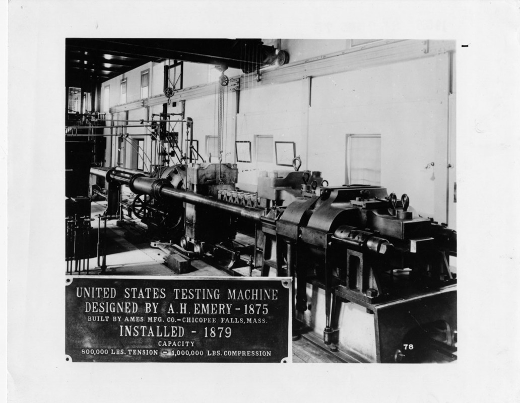 Emery Testing Machine - Digital Commonwealth
