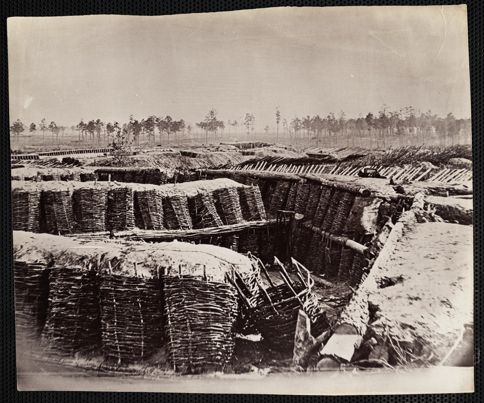 Fort Sedgwick, before Petersburg (interior) - Digital Commonwealth