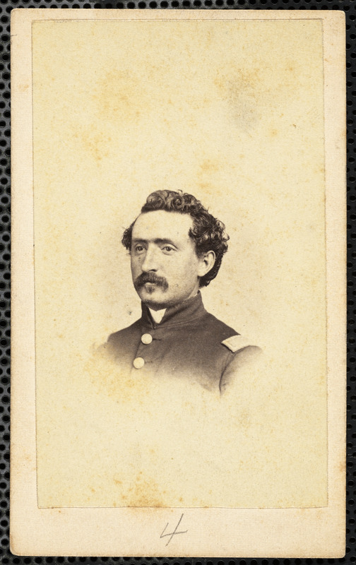 From John P. Shaw Captain Company K 2nd Rhode Island, To[?] GBJ ...