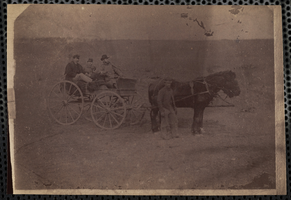 Driver Colonel George W. Adams, Captain R. Waterman, First Rhode Island ...
