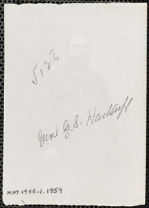 General G. S. Hartsuff - Digital Commonwealth