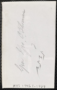 General George C. Thomas - Digital Commonwealth