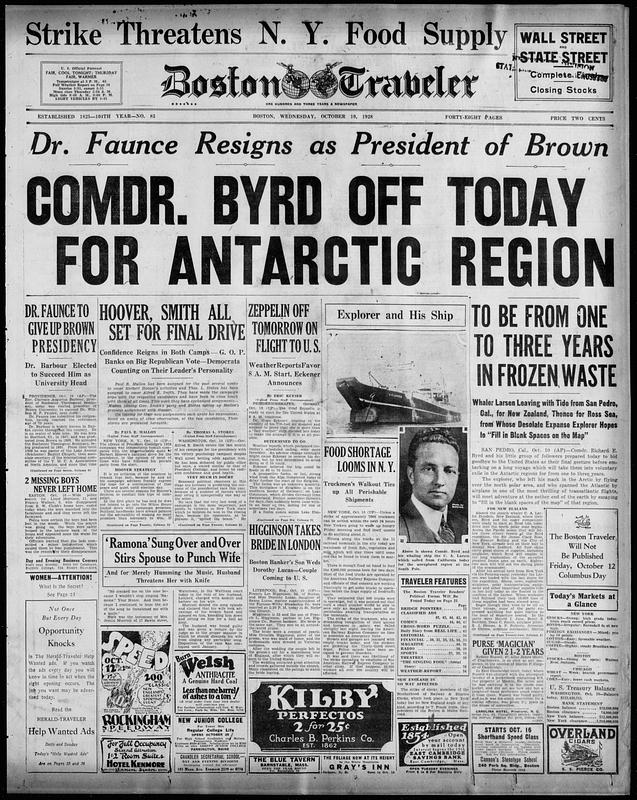 The Boston Traveler. October 10, 1928 - Digital Commonwealth