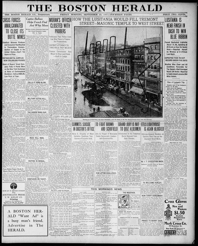The Boston Herald. September 13, 1907 - Digital Commonwealth