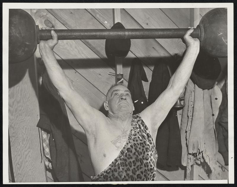 Tom Sharkey Weightlifter in West Pageant Treasure Island.. Old Tom ...
