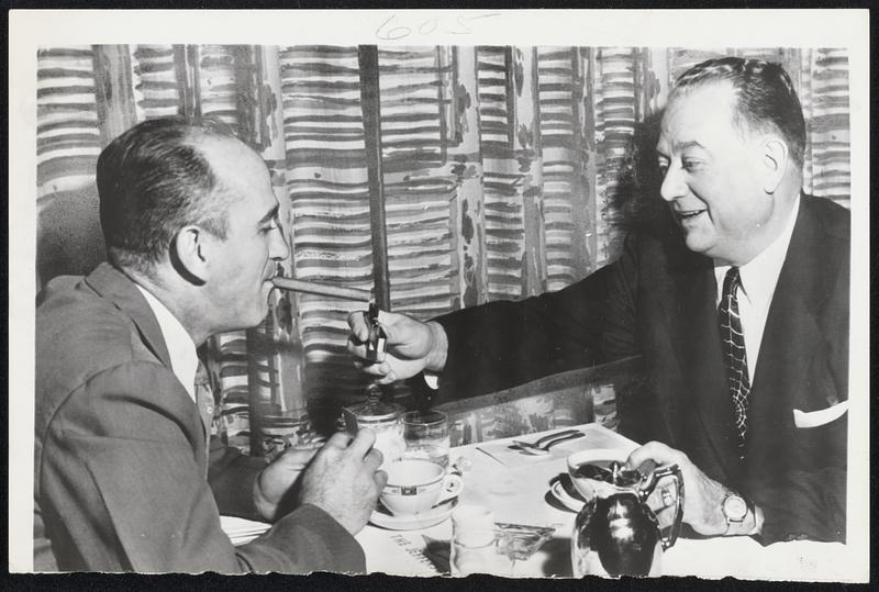 Appling of His Eye to Harry Seibold (right) is Luke Appling, former ...