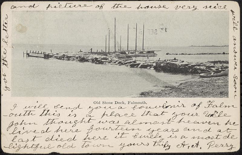 Old Stone Dock, Falmouth - Digital Commonwealth