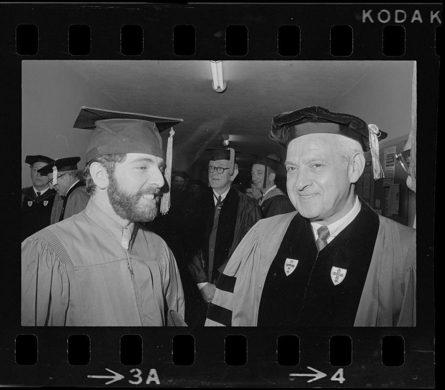 Joseph Radovsky, Norwood, class Valedictorian for the first graduating ...
