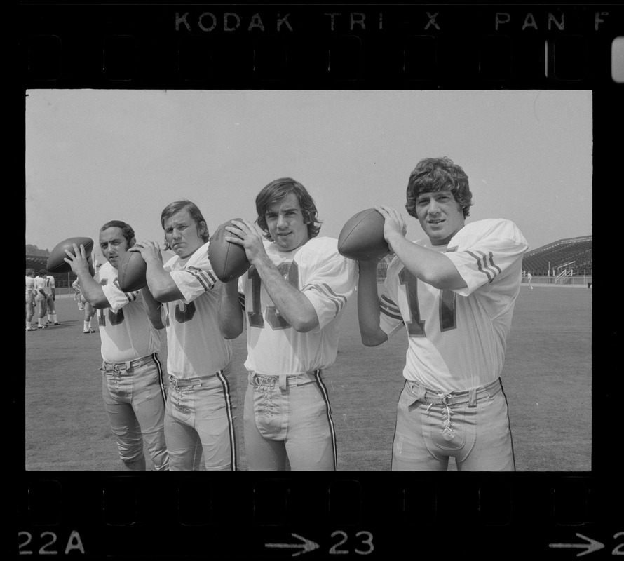 BC Footballers reported yesterday to head coach Joe Yukica ...