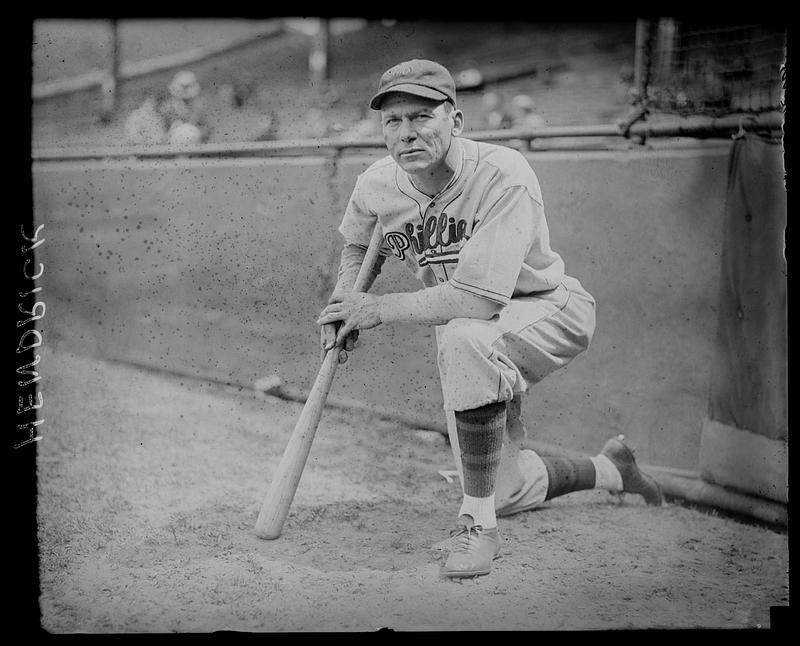 Harvey Hendrick of the Philadelphia Phillies - Digital Commonwealth