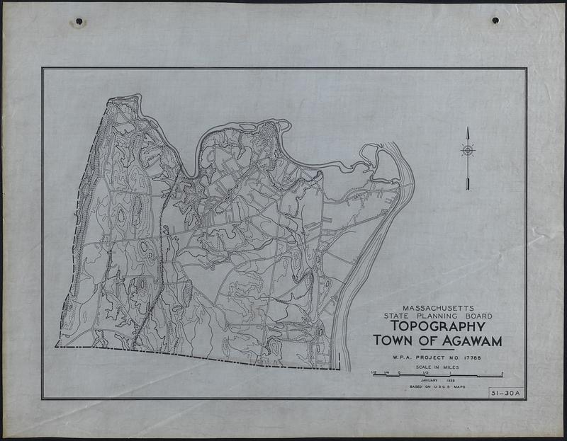 Topography Town of Agawam - Digital Commonwealth