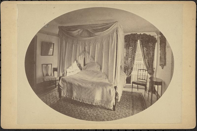Martha Washington's bed chamber - Digital Commonwealth