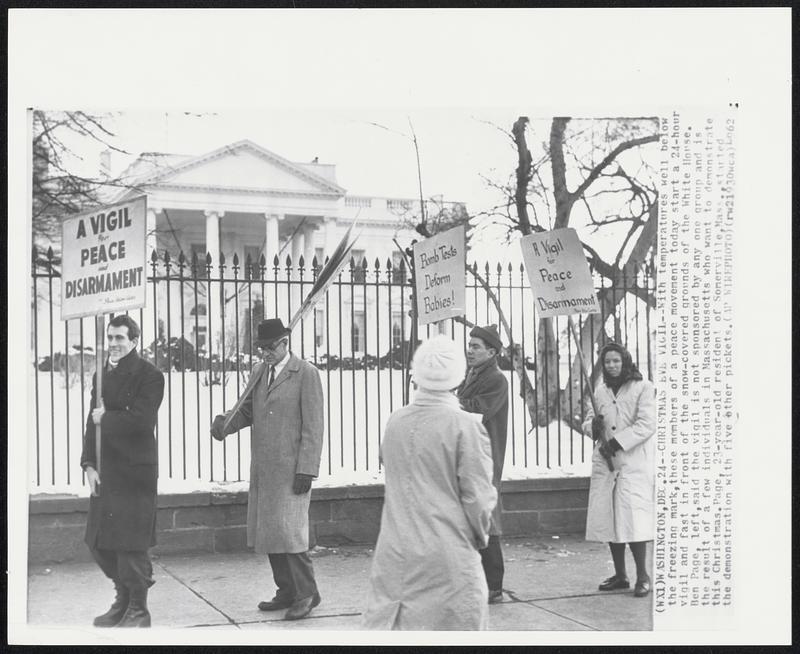 Christmas Eve Vigil--With temperatures well below the freezing mark ...