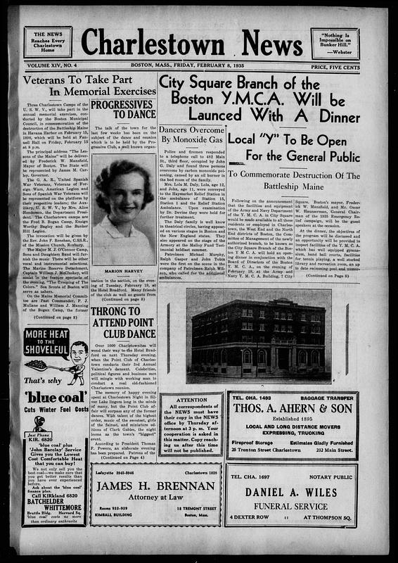 The Charlestown News. February 08, 1935 - Digital Commonwealth