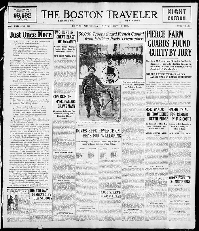 The Boston Traveler. May 12, 1909 - Digital Commonwealth