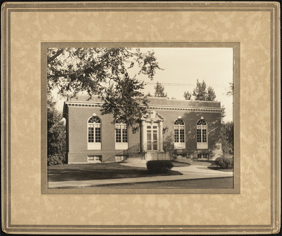 Sharon Public Library - Digital Commonwealth