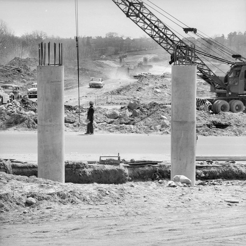 Highway Route 140 construction - Digital Commonwealth