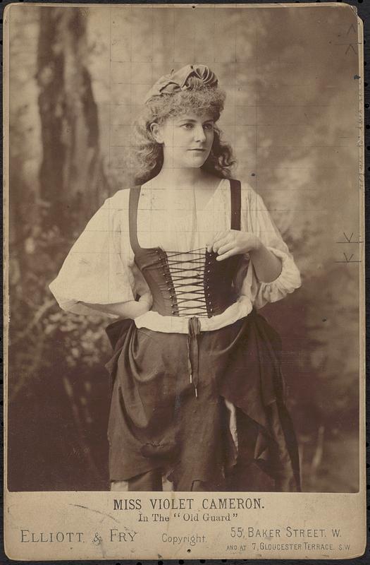 Miss Violet Cameron in the "Old Guard" - Digital Commonwealth