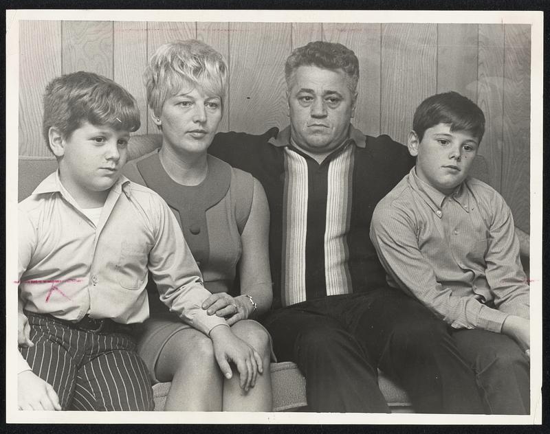 In Living Room of their Lynn home is the family of GE worker Frank Gala ...
