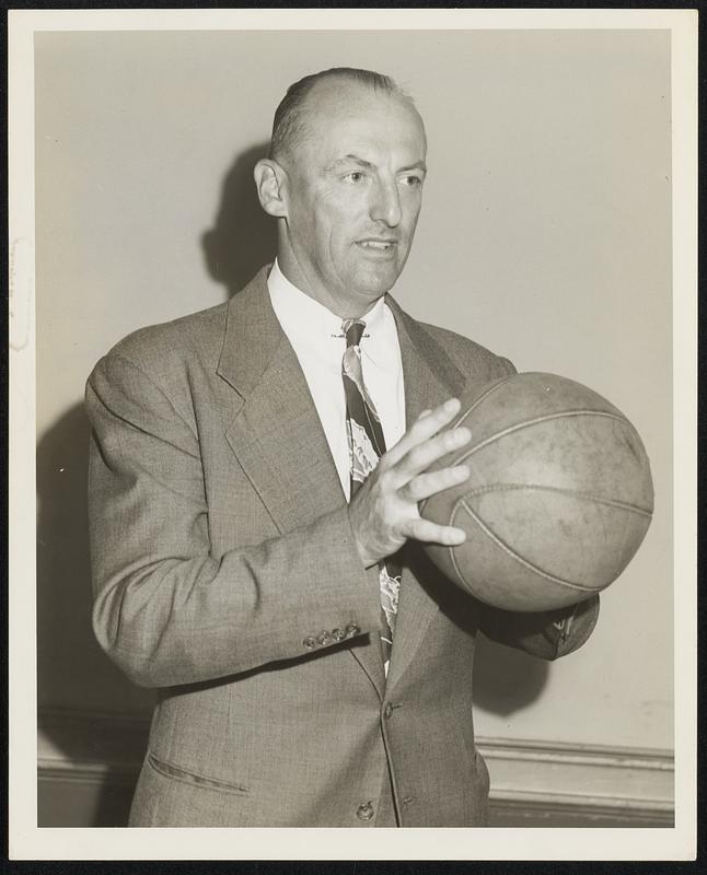 John "Honey" Russell new coach Boston Pro basketball teams at Boston ...