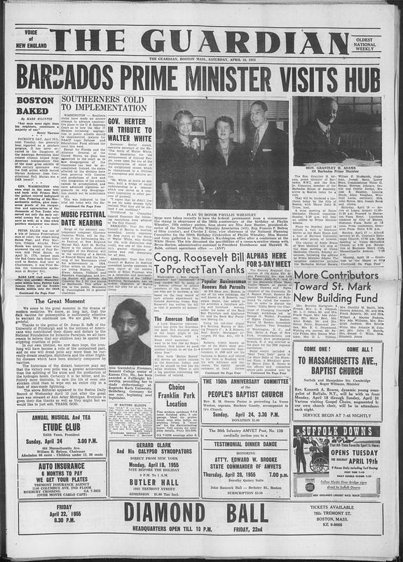 The Guardian. April 16, 1955 - Digital Commonwealth