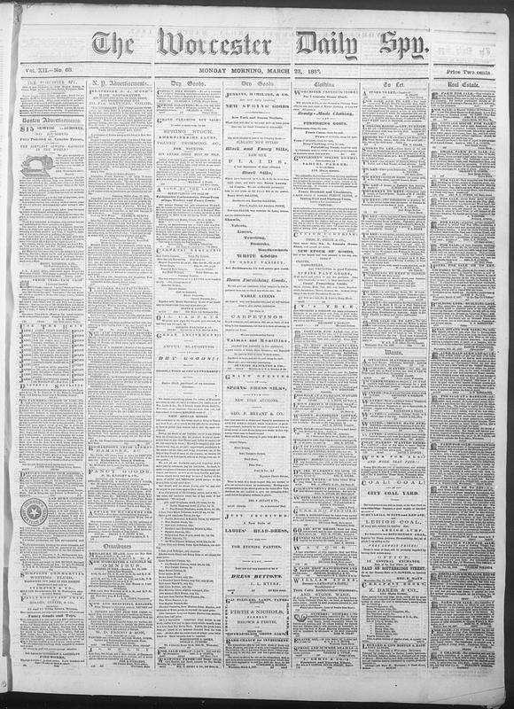 Worcester Daily Spy - Digital Commonwealth