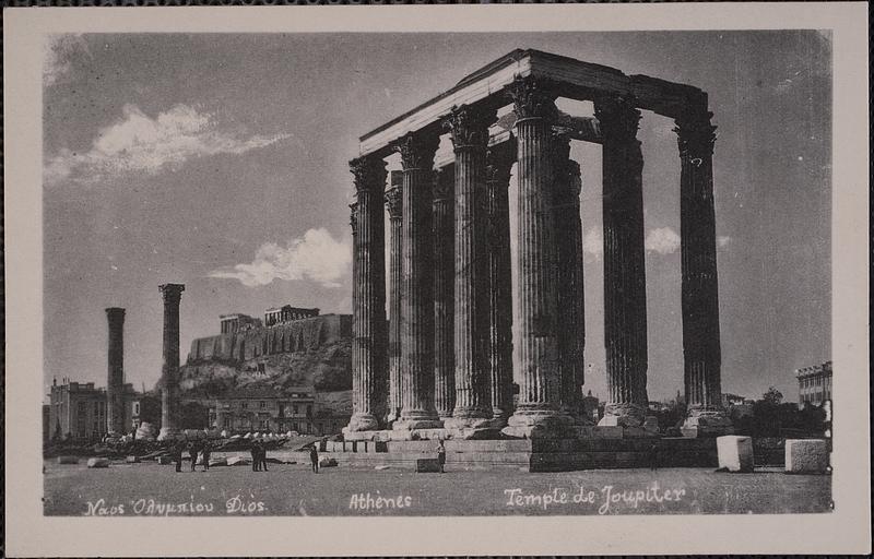 Ναος Όλυμπίου Διός = Temple de Jupiter - Digital Commonwealth