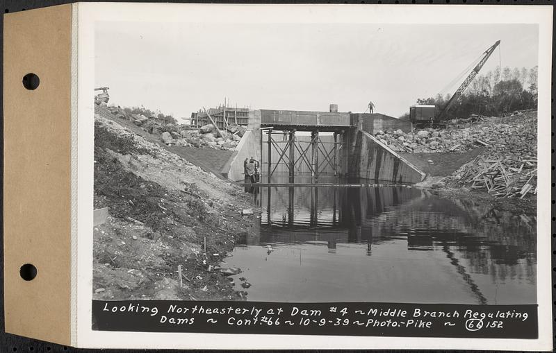 Contract No. 66, Regulating Dams, Middle Branch (New Salem), and East ...