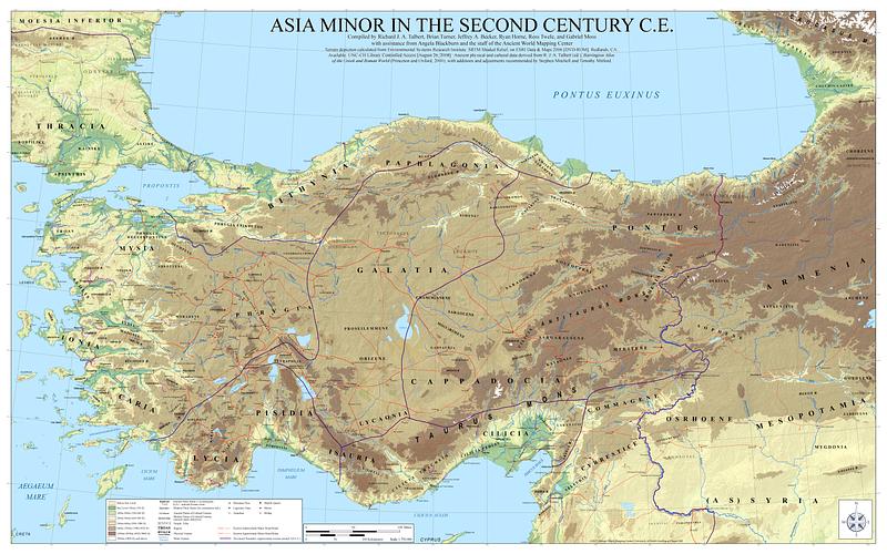 Asia Minor in the second century C.E. - Digital Commonwealth