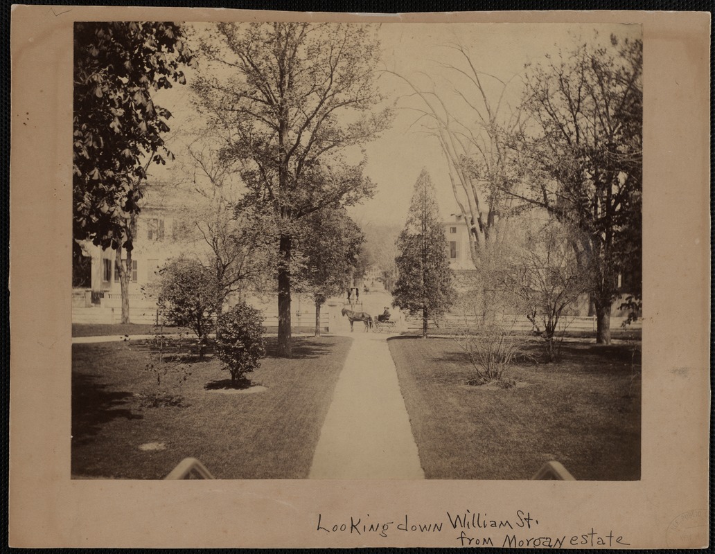 View from grounds of Charles W. Morgan House - Digital Commonwealth