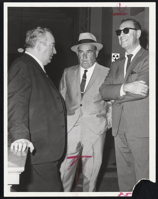 L - R Court House. Sam Silverman. Sonny McDonugh. Harold Conrad ...